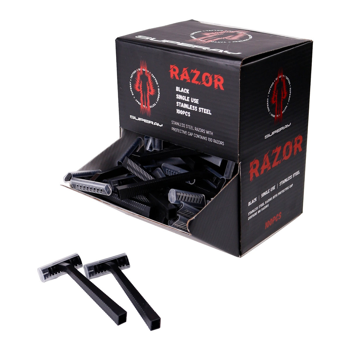 Razors 100 pack | Tatkings