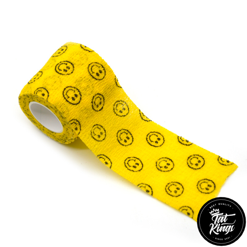 Cohesive Grip Tape - Smiley Face | Tatkings