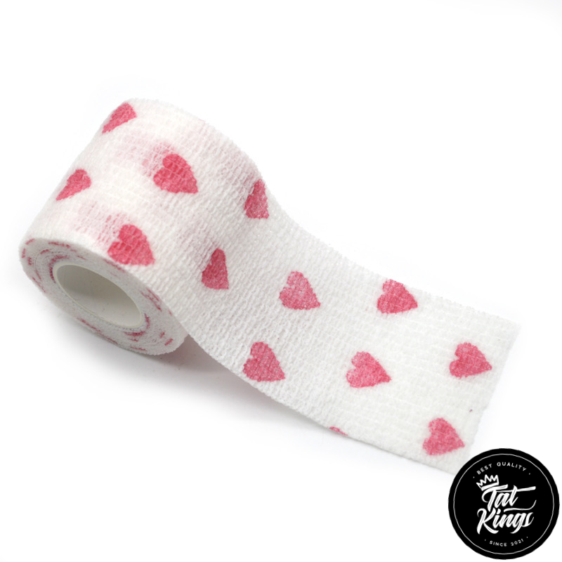 Cohesive Grip Tape - Red Hearts | Tatkings